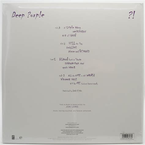 Deep Purple Now What 2LP 6980 купить виниловую пластинку с