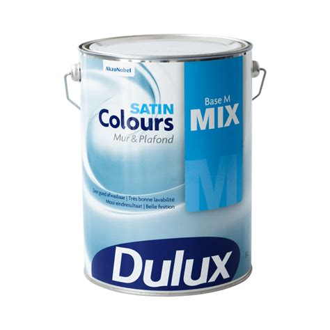 Боя интериорна сатен боя за тониране Dulux Dx Colours Satin База M 5л ⋆