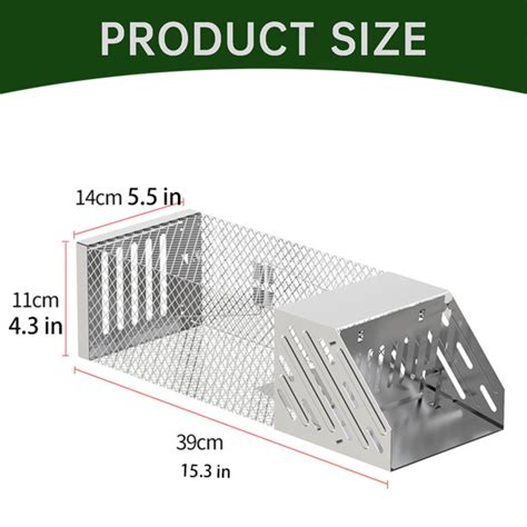 Mousetrap Clearance Kaireo Rat Cage Mousetrap Stainless Steel