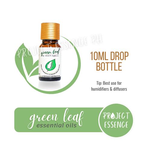 Green Leaf 4 In 1 Essential Oil In 10ml Dropper Type Bottle Lazada Ph