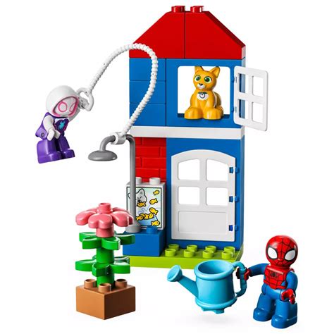 Lego Duplo Marvel Spidey And His Amazing Friends Spider Mans House Set Shop Lego And Building