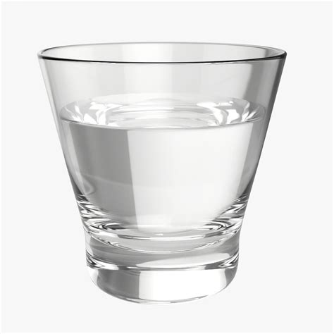 Whiskey Rocks Glass 3d Model Download Tableware On
