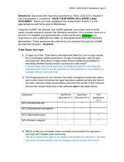 Biol Unit Module Lab Bunney Assessment Biol Unit Module Lab Directions