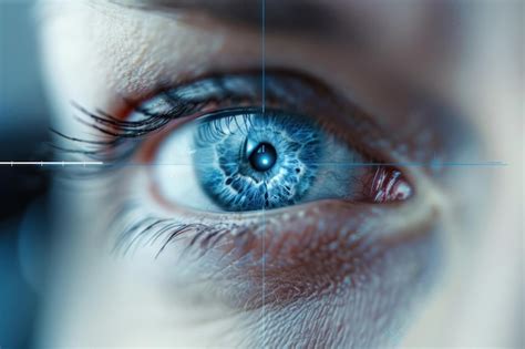 Premium Photo Sharp Vision Concentration And Aiming Concept Ai Generative