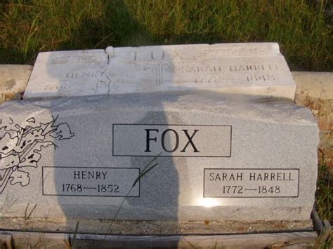 Henry Halley Fox 1768 1852 Find A Grave Memorial