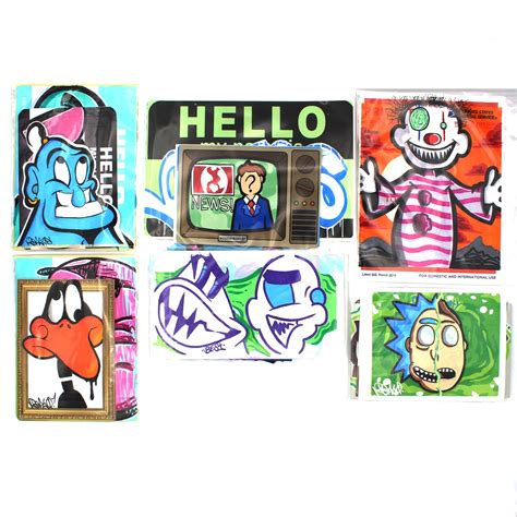 Reflo Sticker Packs Indafront