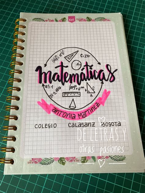 Pin En Caratulas Para Cuadernos Escolares