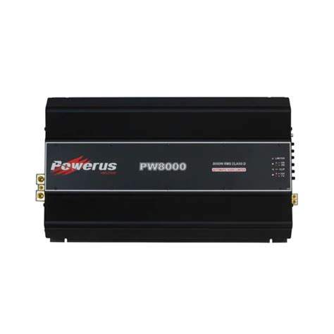 Powerus Pw8000 Amplifier Intricate Audio Inc