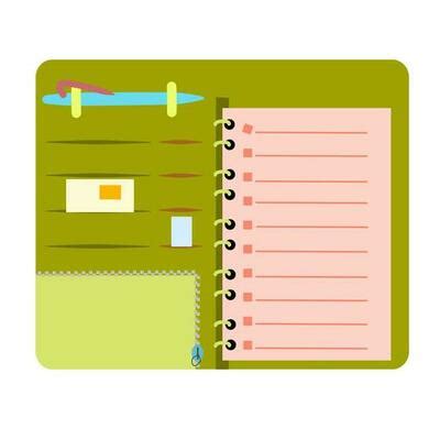 Cute Notebook Vector Art Icons And Graphics For Free Download
