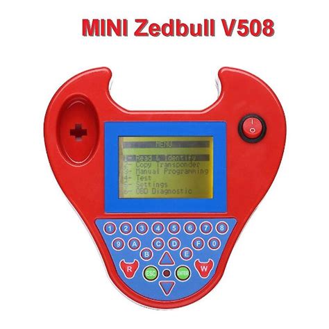 Mini Zed Bull Key Programmer V5 08 Zedbull Key Transponder Clone Car