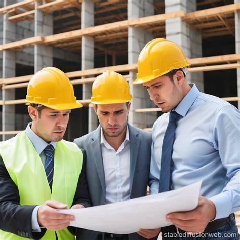 Tough Construction Project Management Challenges Stable Diffusion Online