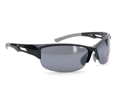 X Loop Motorcycle Sunglasses Black Frames