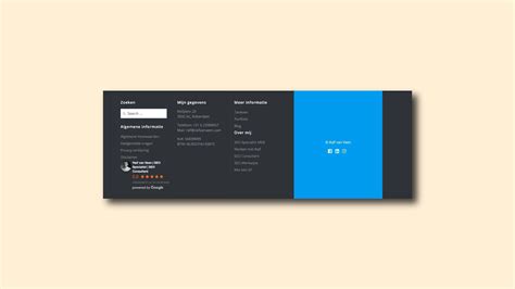Qué es un pie de página y cómo lo pongo dentro de un SEO traject