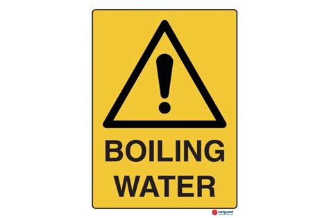 ACM Warning Sign Boiling Water Vanguard Group