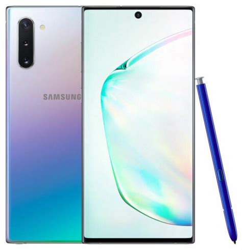 Samsung Galaxy Note10 Sm N970u 256gb Aura Glow Unlocked Single