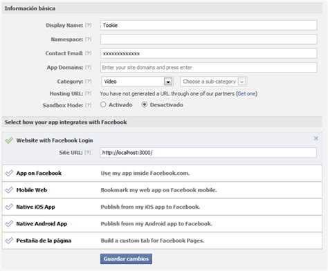 Nodejs Api Error Code 100 Using Passport Facebook In Nodejitsu