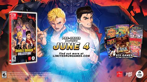 Double Dragon Collection Switch Limited Run Games