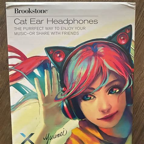 Headphones Brookstone Cat Ear Headphones Poshmark