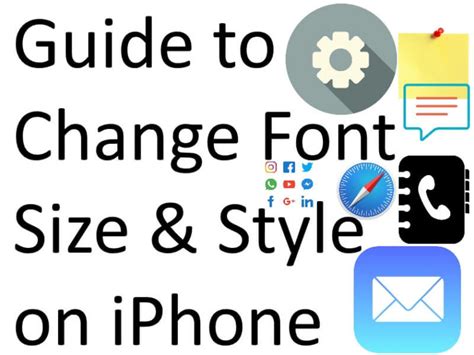 How To Change Font Style IOS Notes Mail Safari