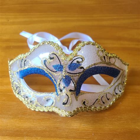 Venetian Classic Masquerade Costume Eye Mask For Ball Gem