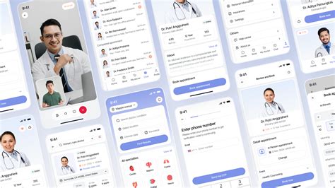 Dokterian Healthcare And Doctor Appointment Mobile App Ui Kit Design Template Figma