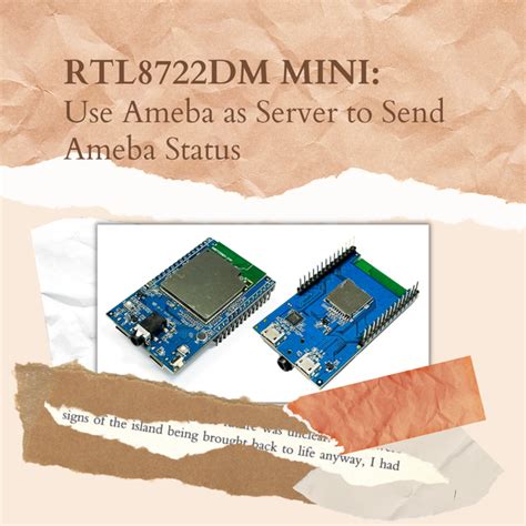 Ameba Arduino Use Ameba As Server To Send Status