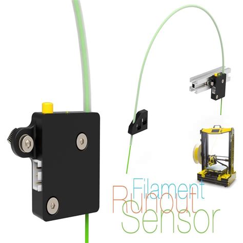 Filament Runout Sensor V2 3d Printer Accessories Cnc Software Filament