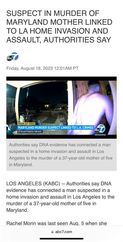 Adam D On Linkedin This Unknown Male Is Being Sought In Maryland And California Based On Dna…