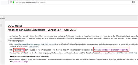 Full Text Search Of Html Spec · Issue 2404 · Modelica