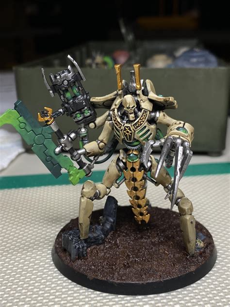 Finished My Skorpek Lord R Necrontyr