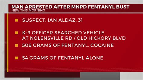 Man Charged With Fentanyl Possession