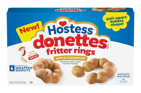 Hostess Launches Donettes Apple Cinnamon Fritter Rings Baking Business
