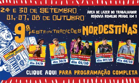 9ª Festa das Tradições Nordestinas neste sábado 30 Jornal Corujão