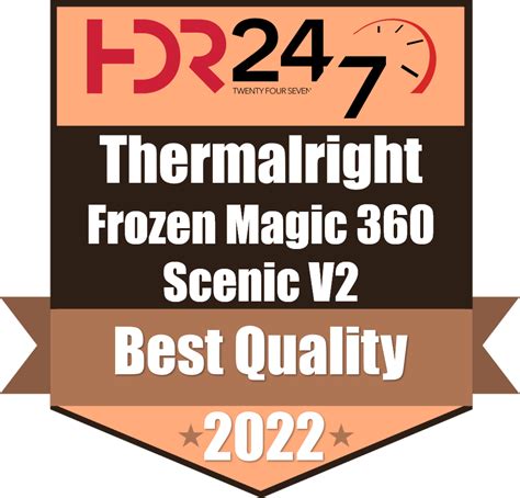 مراجعة Thermalright Frozen Magic 360 Scenic V2 : مشتت بأداء مفاجئ - HDR247