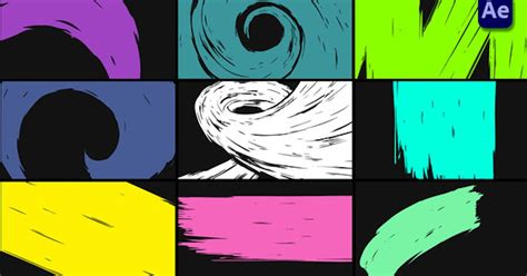 Sribble Transtions [after Effects] Elements Ft 2d And Broadcast