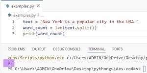 How To Count Words In A String Using Python