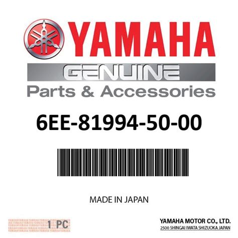 Yamaha Label Safety 6ee 81994 50 00 Partsvu