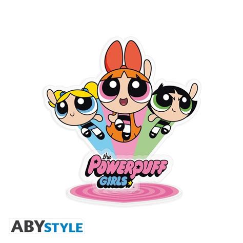 Powerpuff Girls Blossom Bubbles And Buttercup Acryl Figure 10 Cm Planet Fantasy