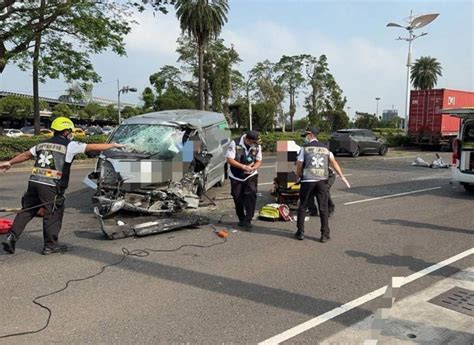 高市運鈔車失控撞聯結車2保全傷 300多萬現金下場曝光
