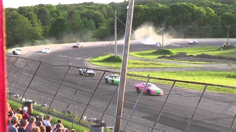 Wiscasset Speedway 4 Cyl Pro Stock Feature Part 2 61315 Youtube