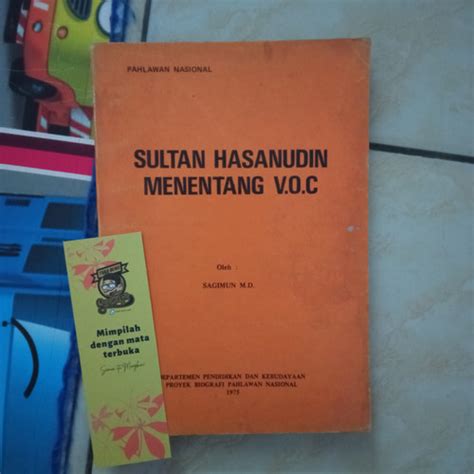 Jual Buku Pahlawan Nasional Sultan Hasanuddin Menentang V O C