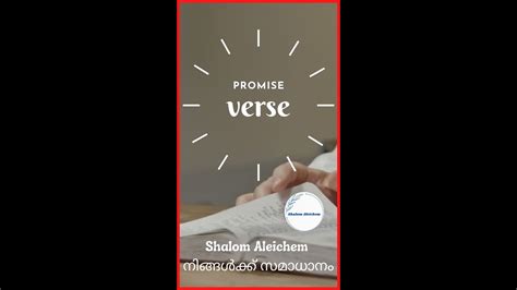 Promise Verse Shorts Youtube