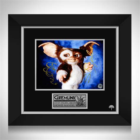 Gremlins Gizmo Photo Limited Signature Edition Custom Frame Rare T