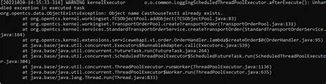 response from transportorders {name} web service is empty · opentcs