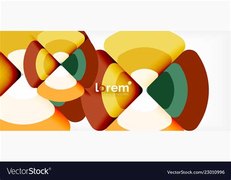 Circle Abstract Background Royalty Free Vector Image