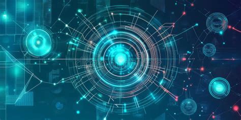 A Futuristic Ai Powered Real Time Cybersecurity Monitoring System Featuring Glowing Cybernetic