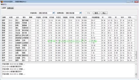 500足球赔率数据采集软件 有讯软件