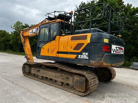 Hyundai HX 220 L, 2018, United Kingdom - Used crawler excavators ...