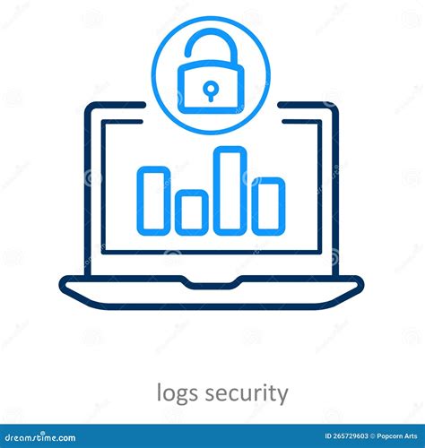 Logs Security Stock Vector Illustration Of Security 265729603