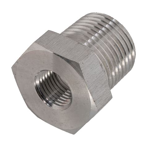Flo Supply 12 Npt Male To 38 Npt Pipe Reducer